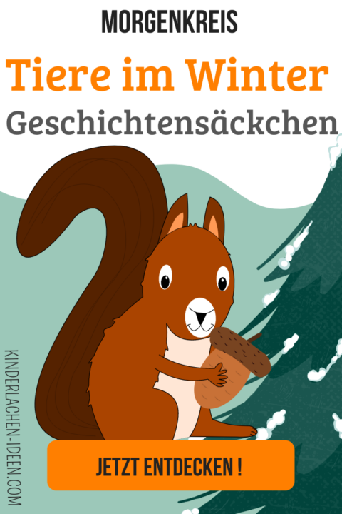 Geschichtensäckchen "Tiere im Winter" - kinderlachen-ideen
