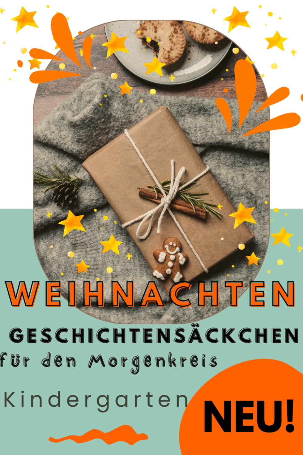 Kindergarten: Geschichtensäckchen Weihnachten - kinderlachen-ideen