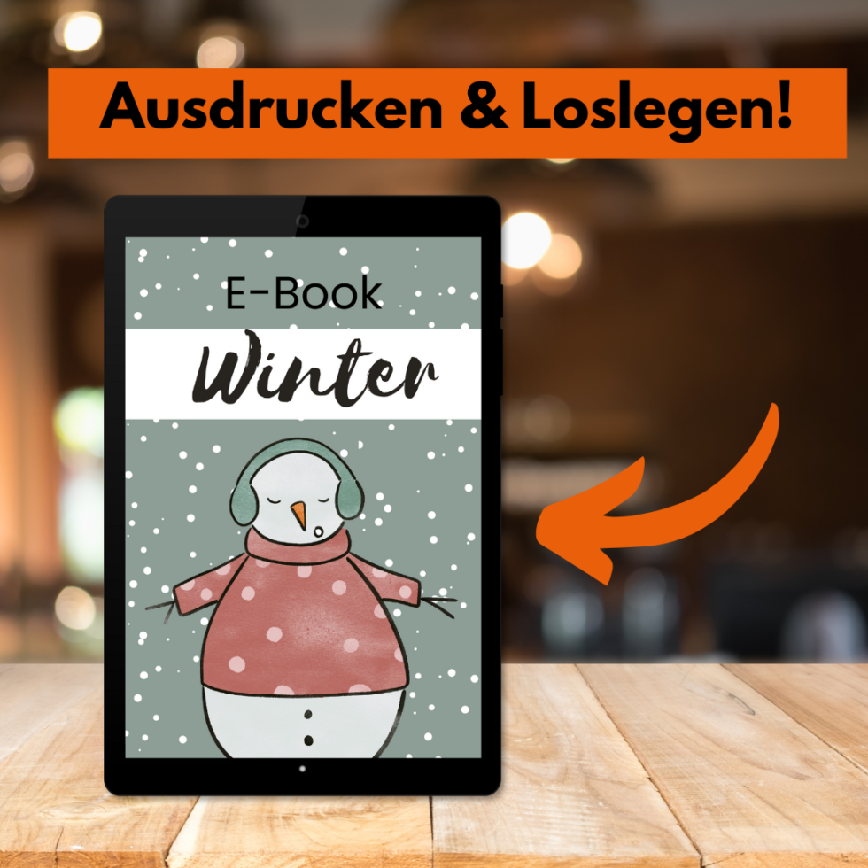 Geschichtensäckchen "Schneemann" zum Thema Winter - kinderlachen-ideen