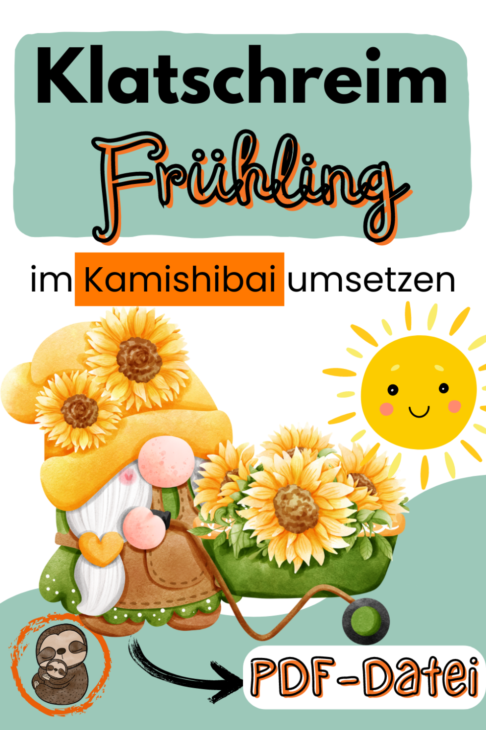 Kamishibai im Kindergarten: Klatschreim "Frühling" - kinderlachen-ideen