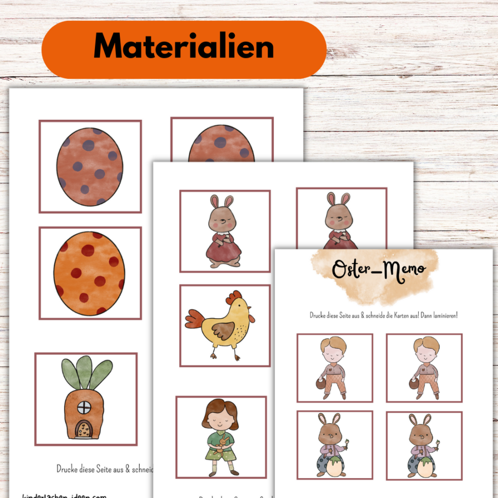 Material-Paket | Ostern - kinderlachen-ideen
