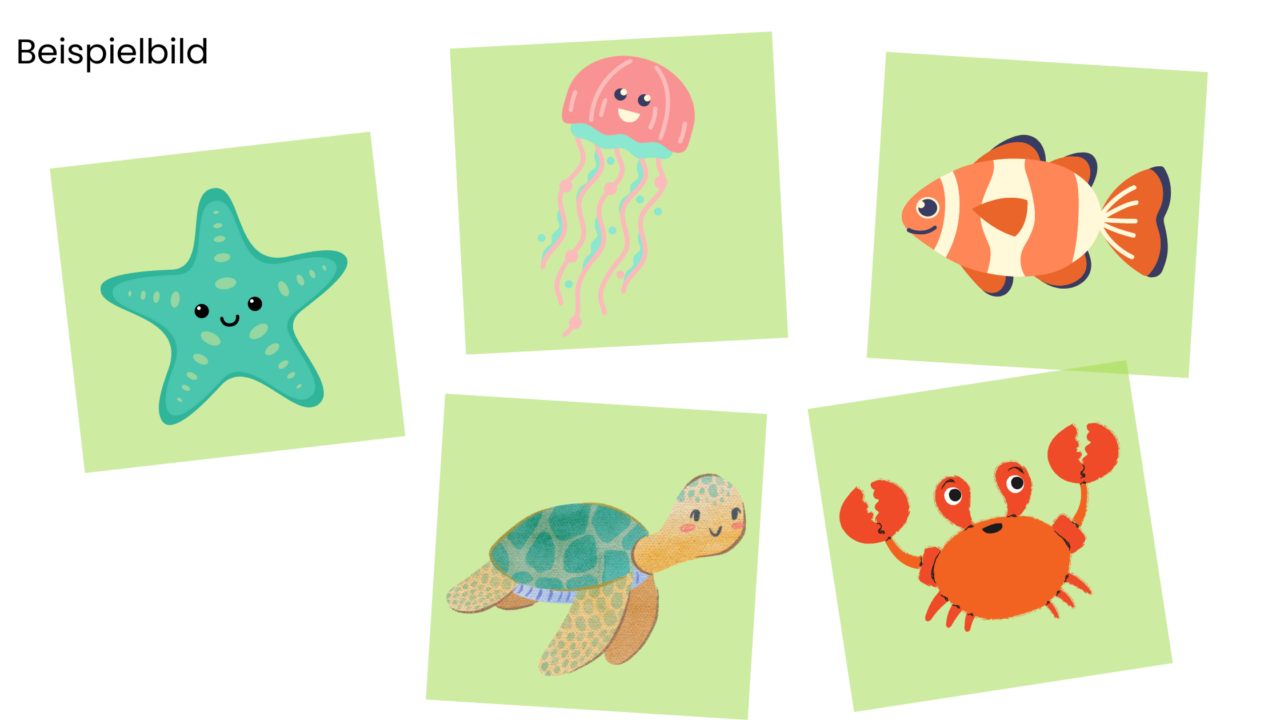 Kindergarten: Kreisspiel Meerestiere - kinderlachen-ideen