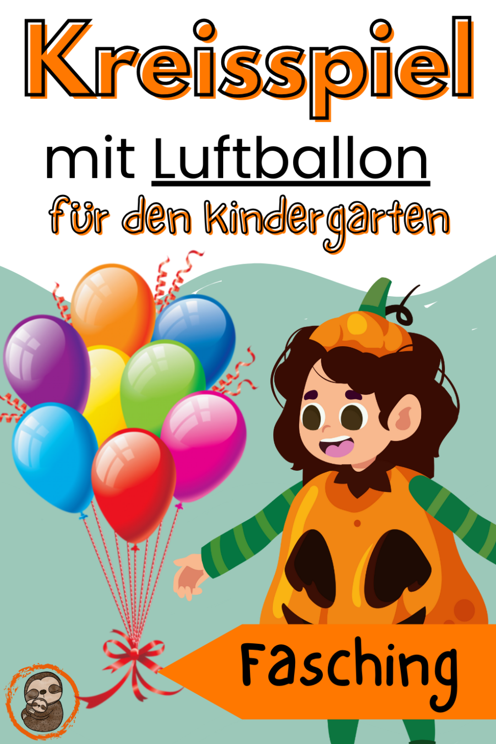 Kreisspiel mit Luftballon - kinderlachen-ideen