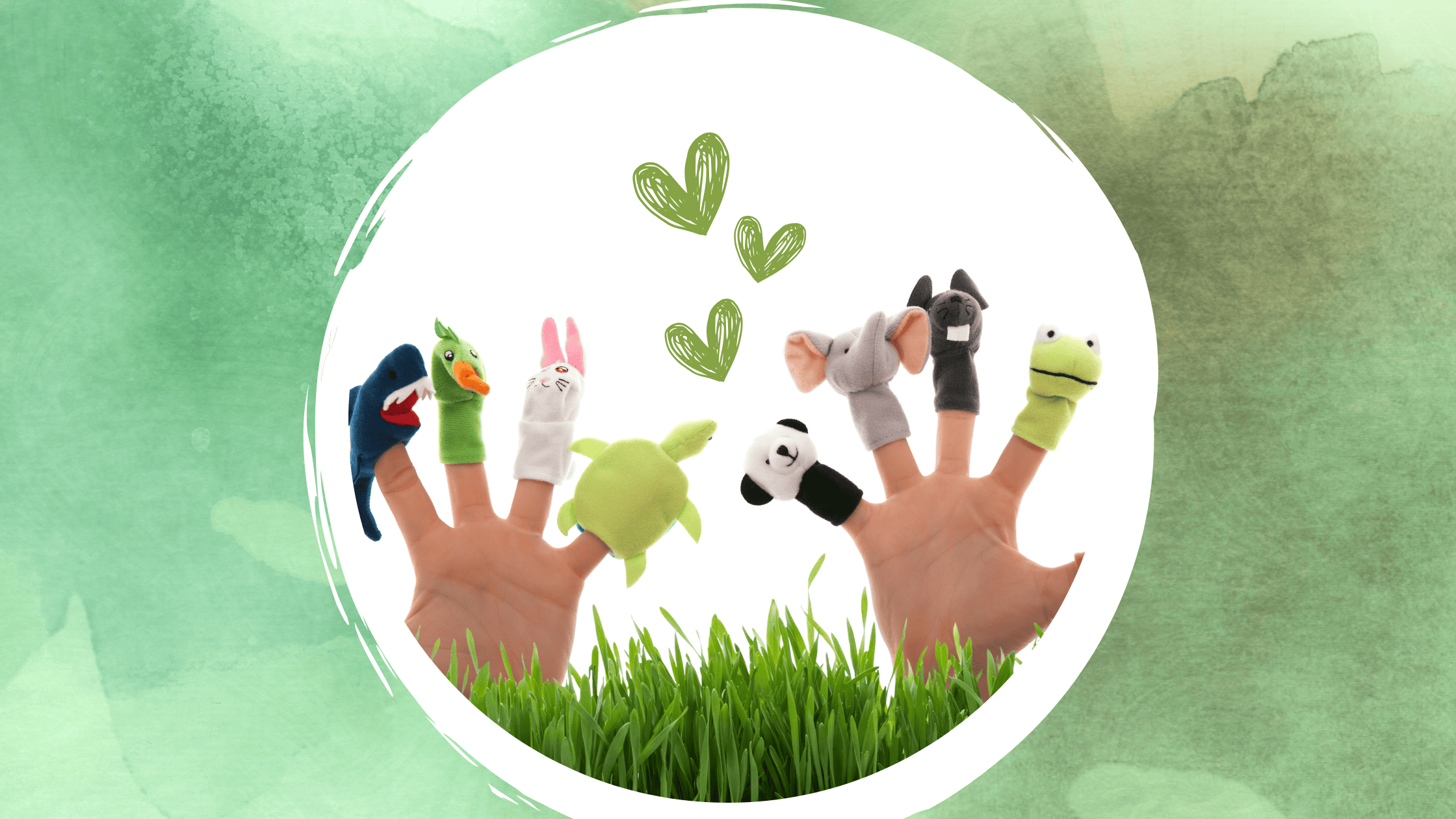 Sprachförderung mit Fingerpuppen - kinderlachen-ideen